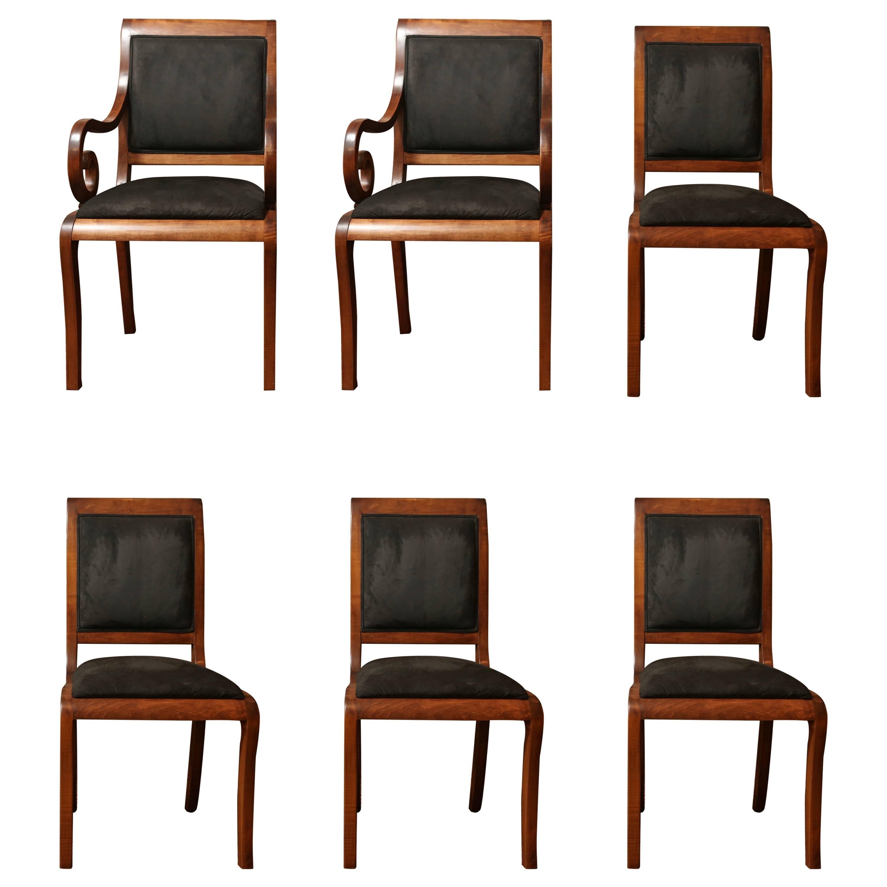 Set of Six Bau Chairs For Sale at 1stDibs | sixbau