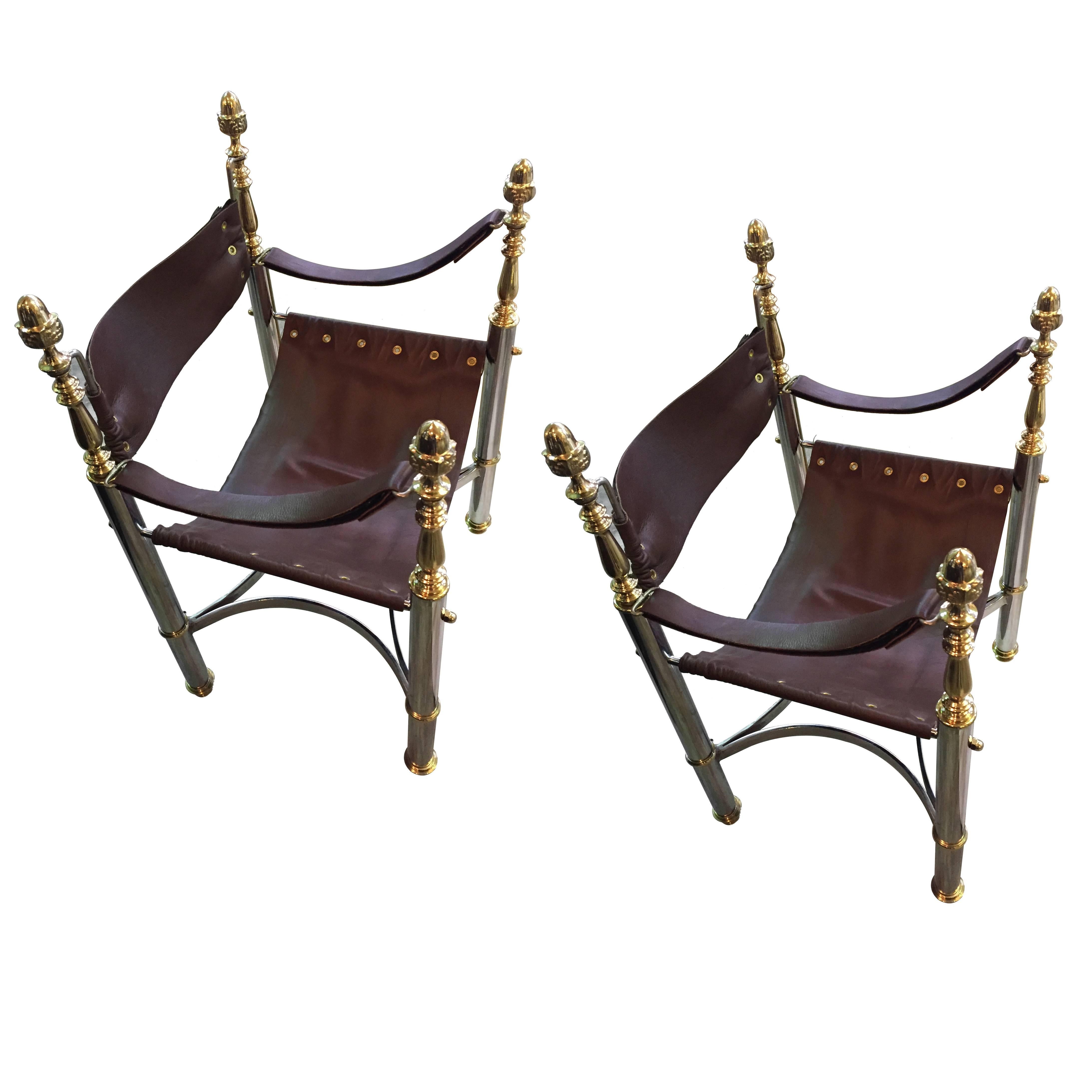 Pair of Arthur Court Chairs at 1stDibs