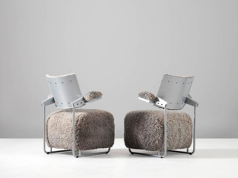 Harri Korhonen Pair of Lounge Chairs at 1stDibs