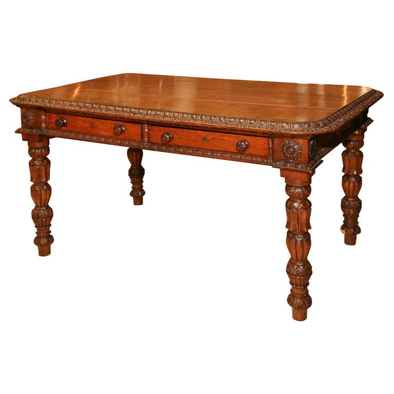 19th Century Anglo Indian Desk For Sale at 1stDibs