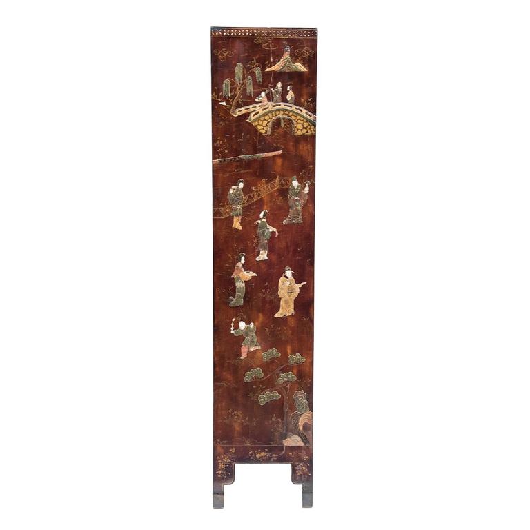 Six-Panel Inlaid Screen at 1stDibs