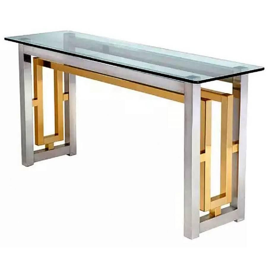 Romeo Rega Style Contrasting Console Table For Sale at 1stDibs | romeo ...