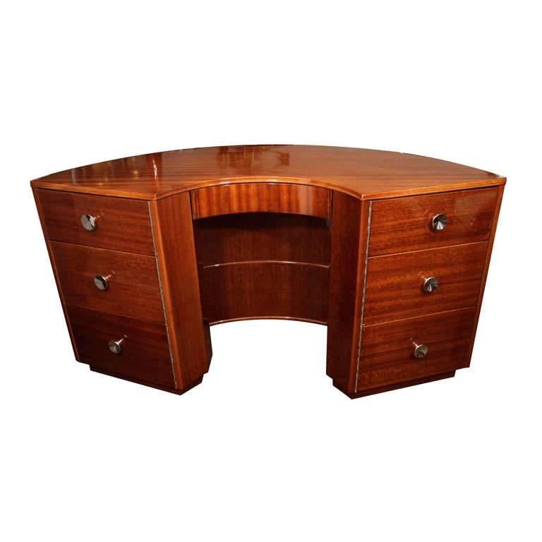 Machine Age American Streamline Desk at 1stDibs