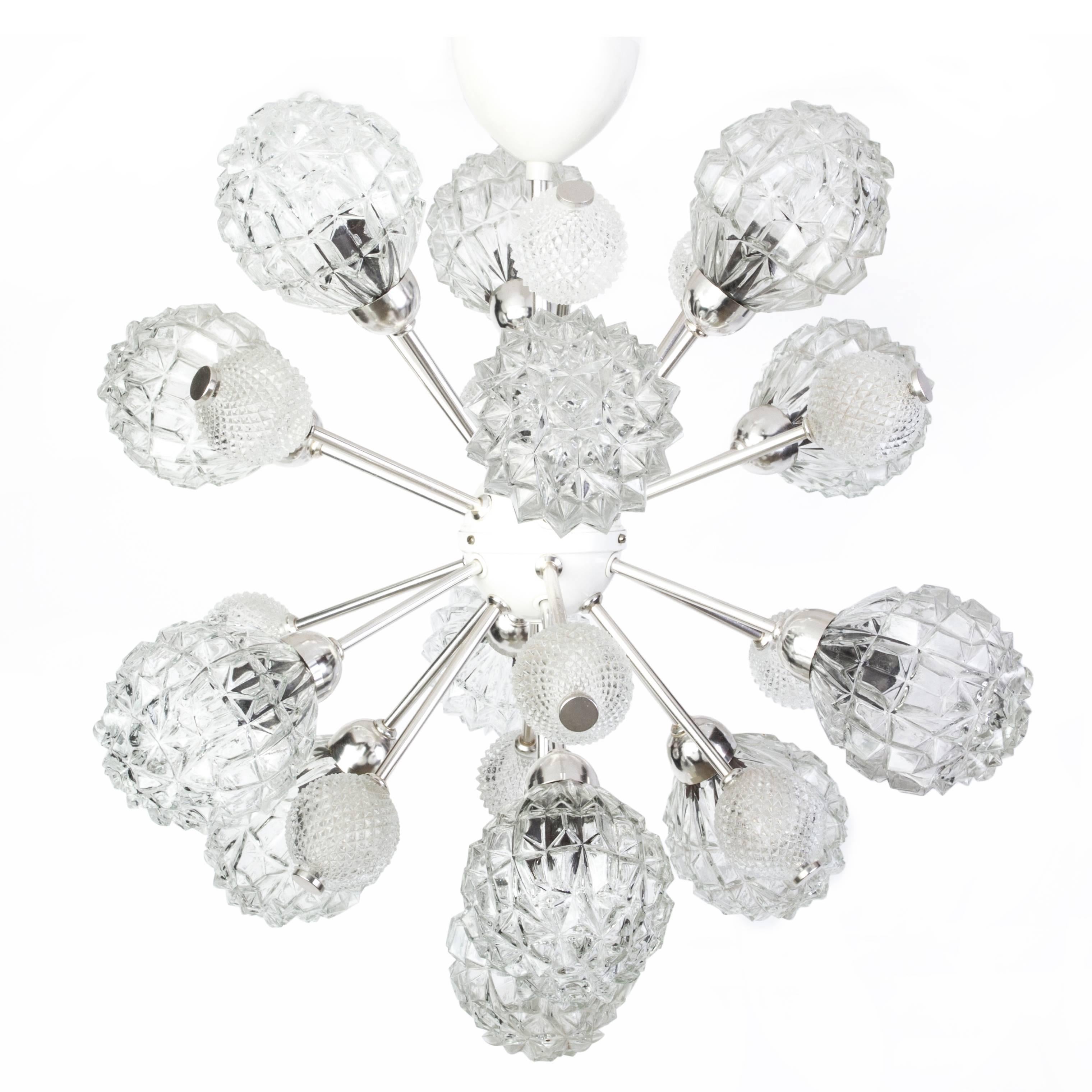 Austrian Crystal Starburst Sputnik For Sale at 1stDibs