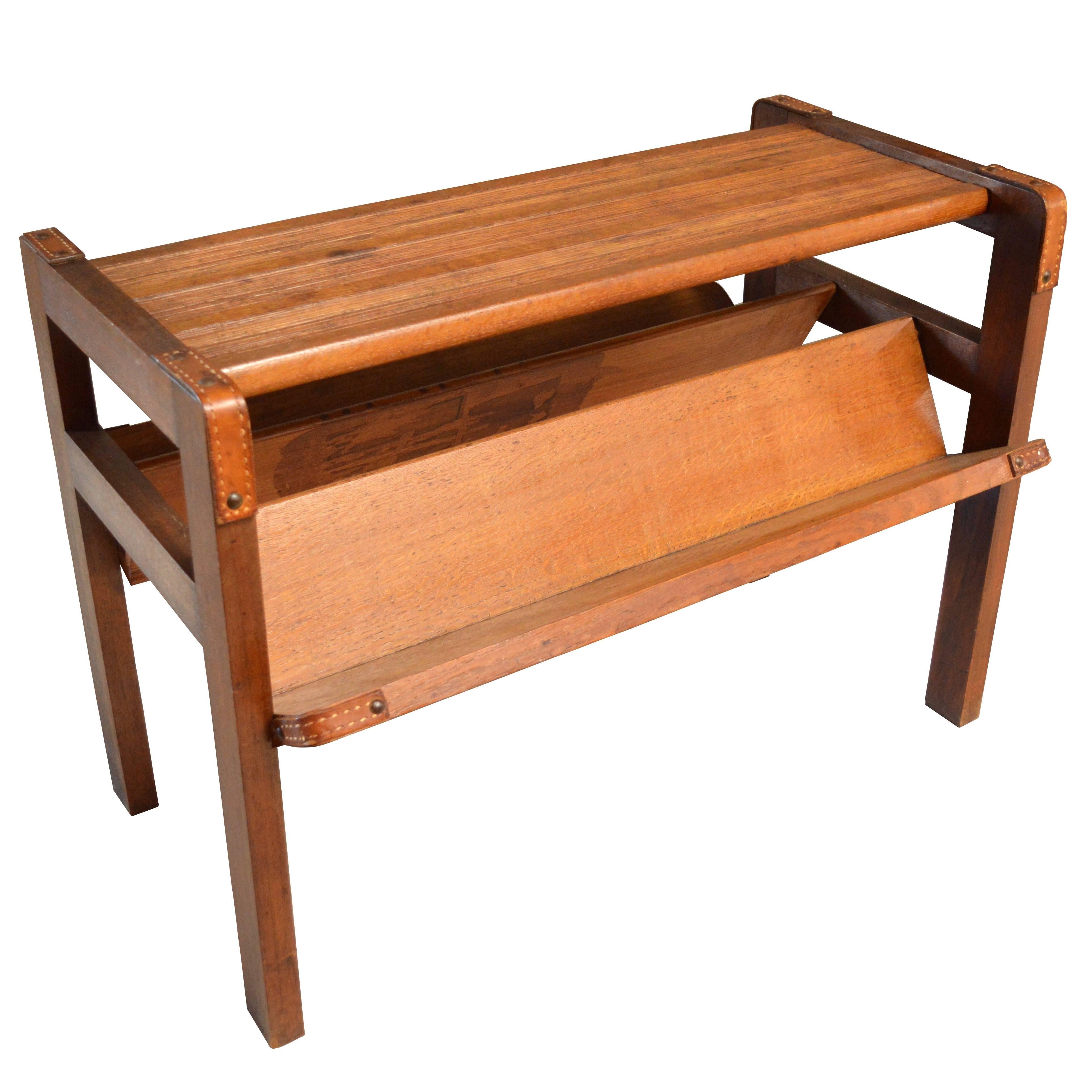 Jacques Adnet Bookshelf at 1stDibs