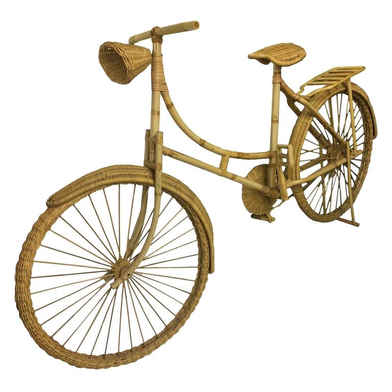 Wicker Bike For Sale at 1stDibs