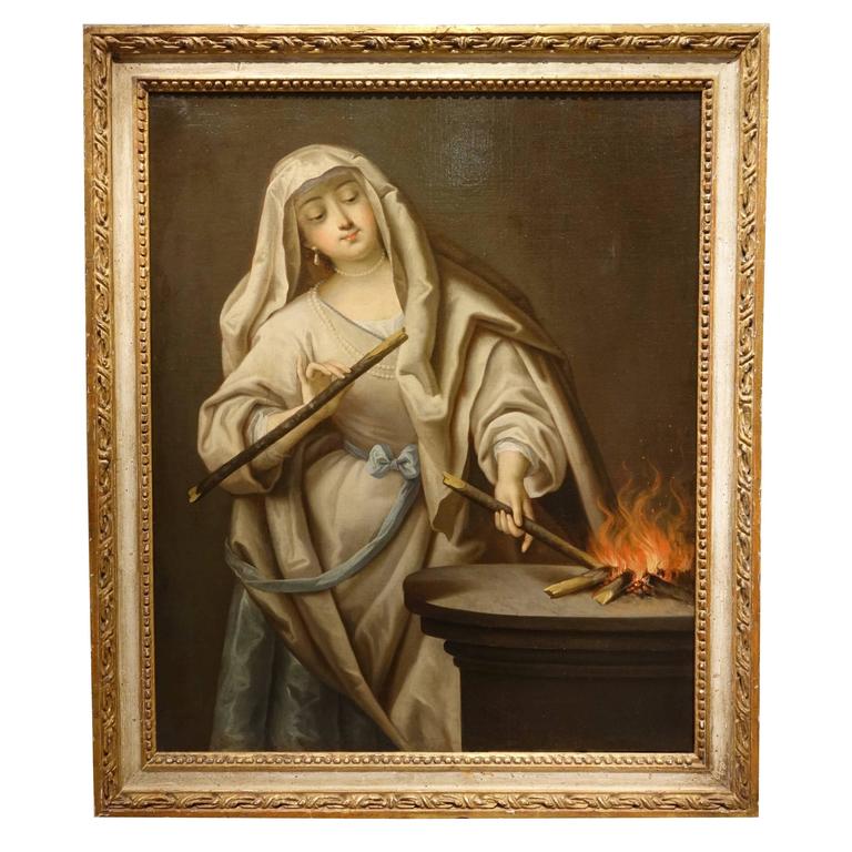 Portrait of a Young Woman of Quality, Follower of Jean Raoux Circa 1720 ...