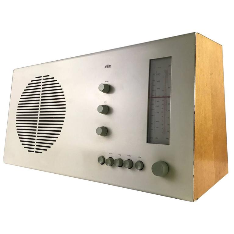 Braun RT20 Radio Designed by Dieter Rams For Sale at 1stdibs