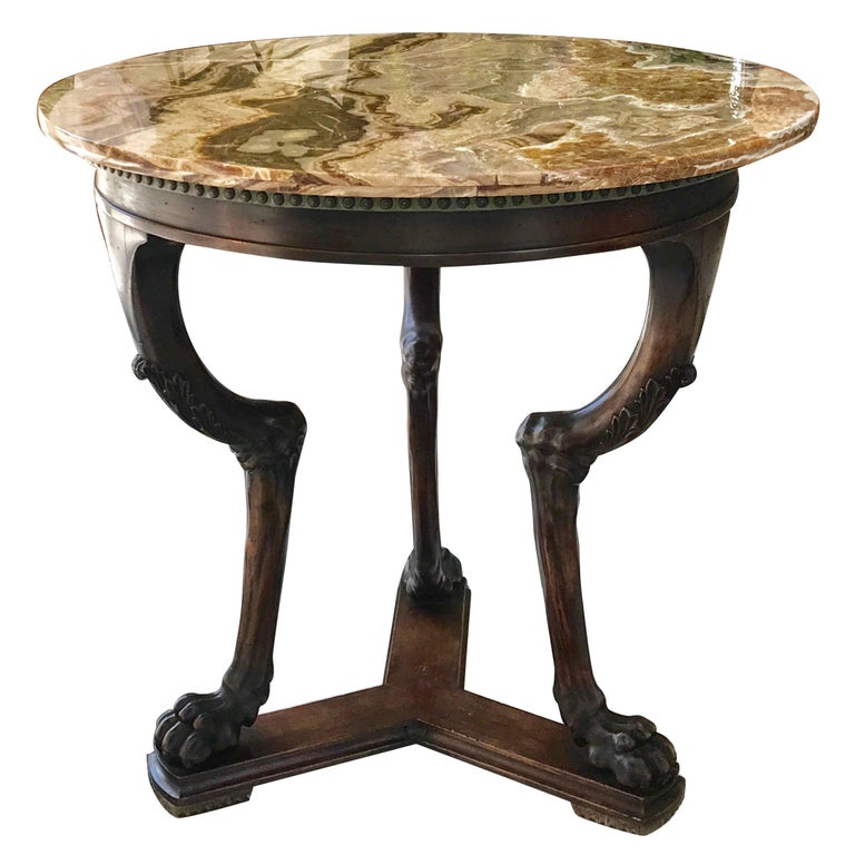 Neoclasical Side Table For Sale at 1stDibs