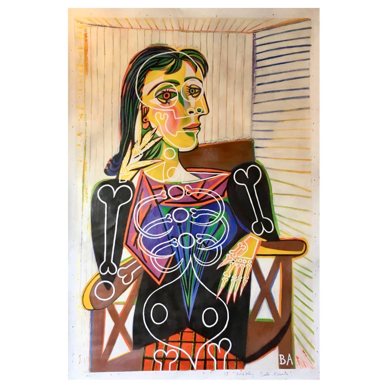 Butch Anthony Original Painting "Picasso" at 1stDibs