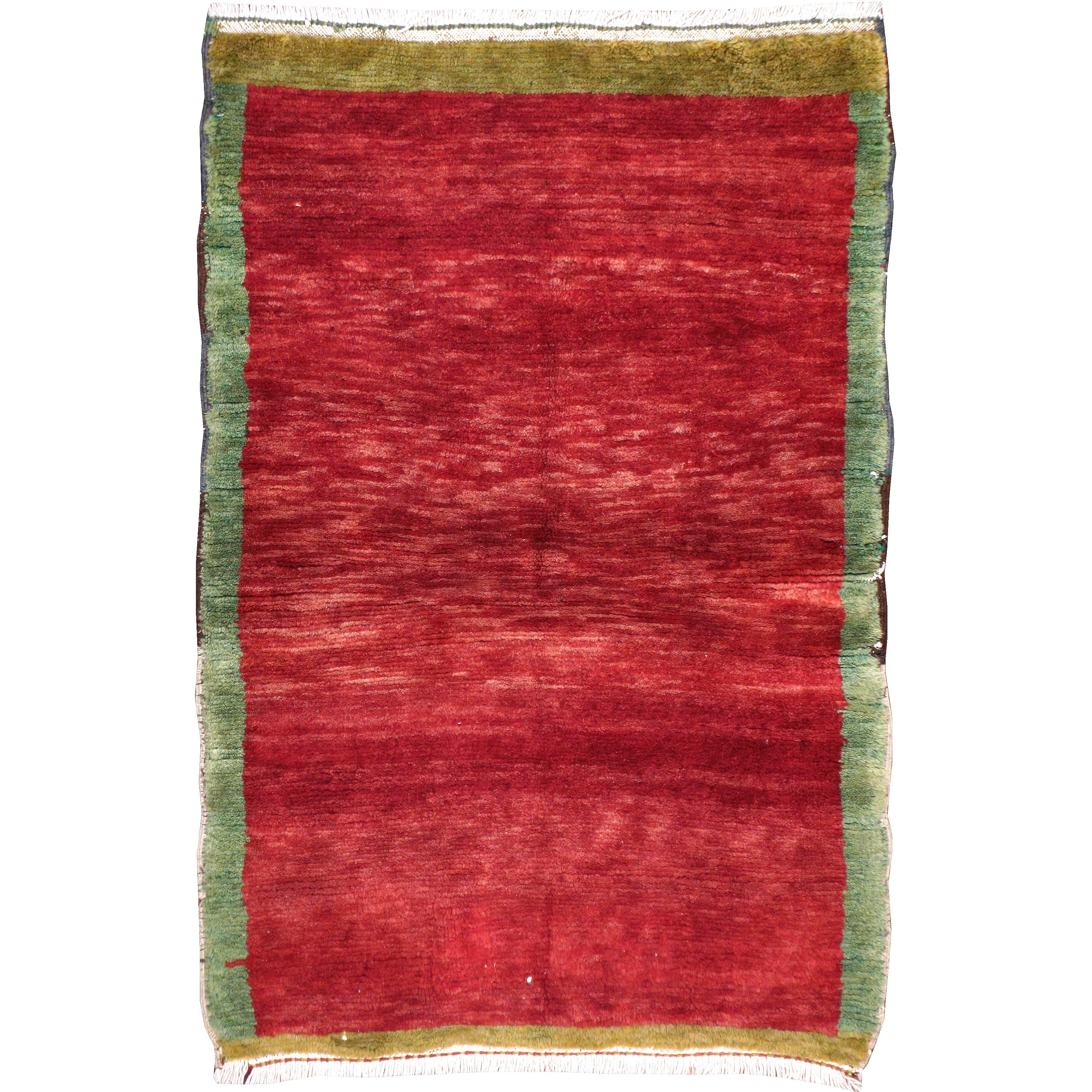 Vintage Turkish Tulu Rug at 1stDibs