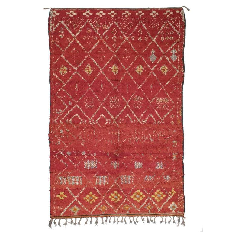Zayan Moroccan Berber Rug For Sale at 1stDibs