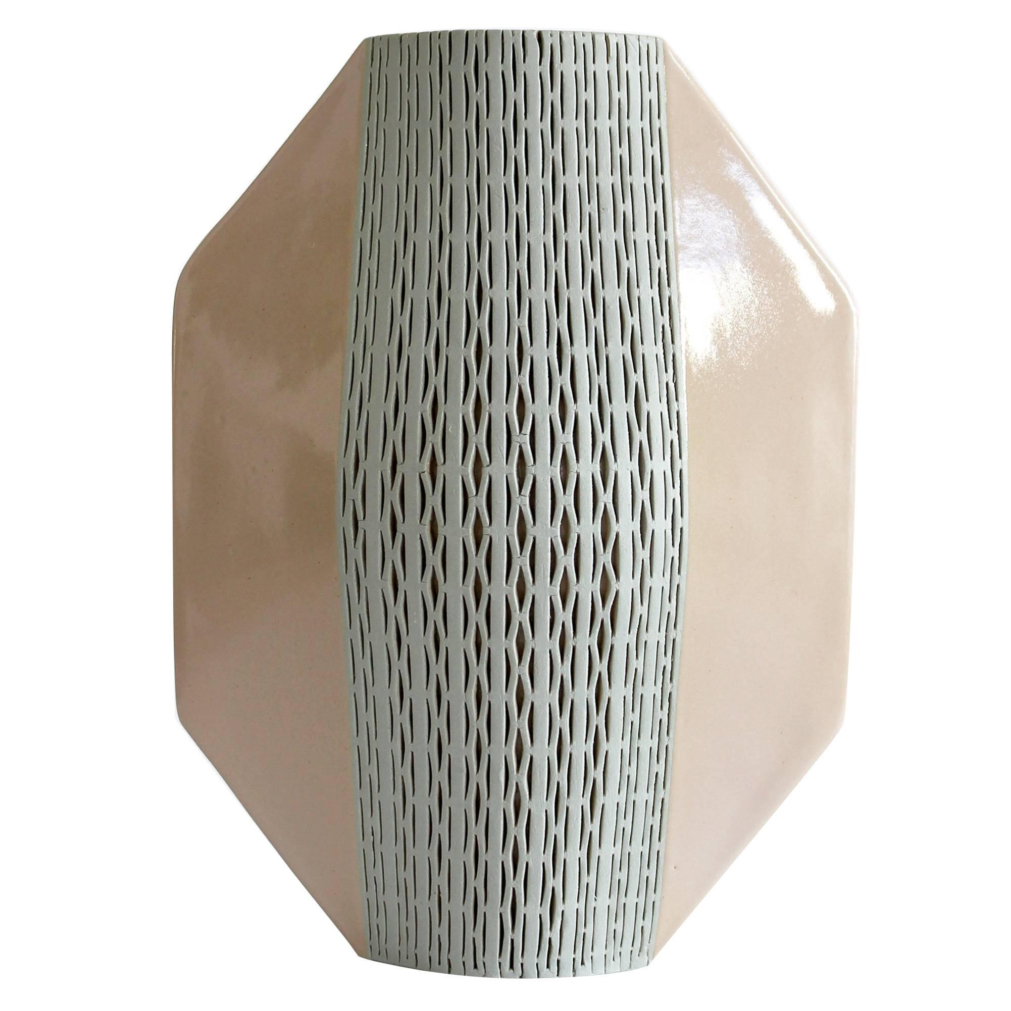 Codex X4 by Hélène Morbu, Limited Edition Handmade Ceramic Vase, France ...