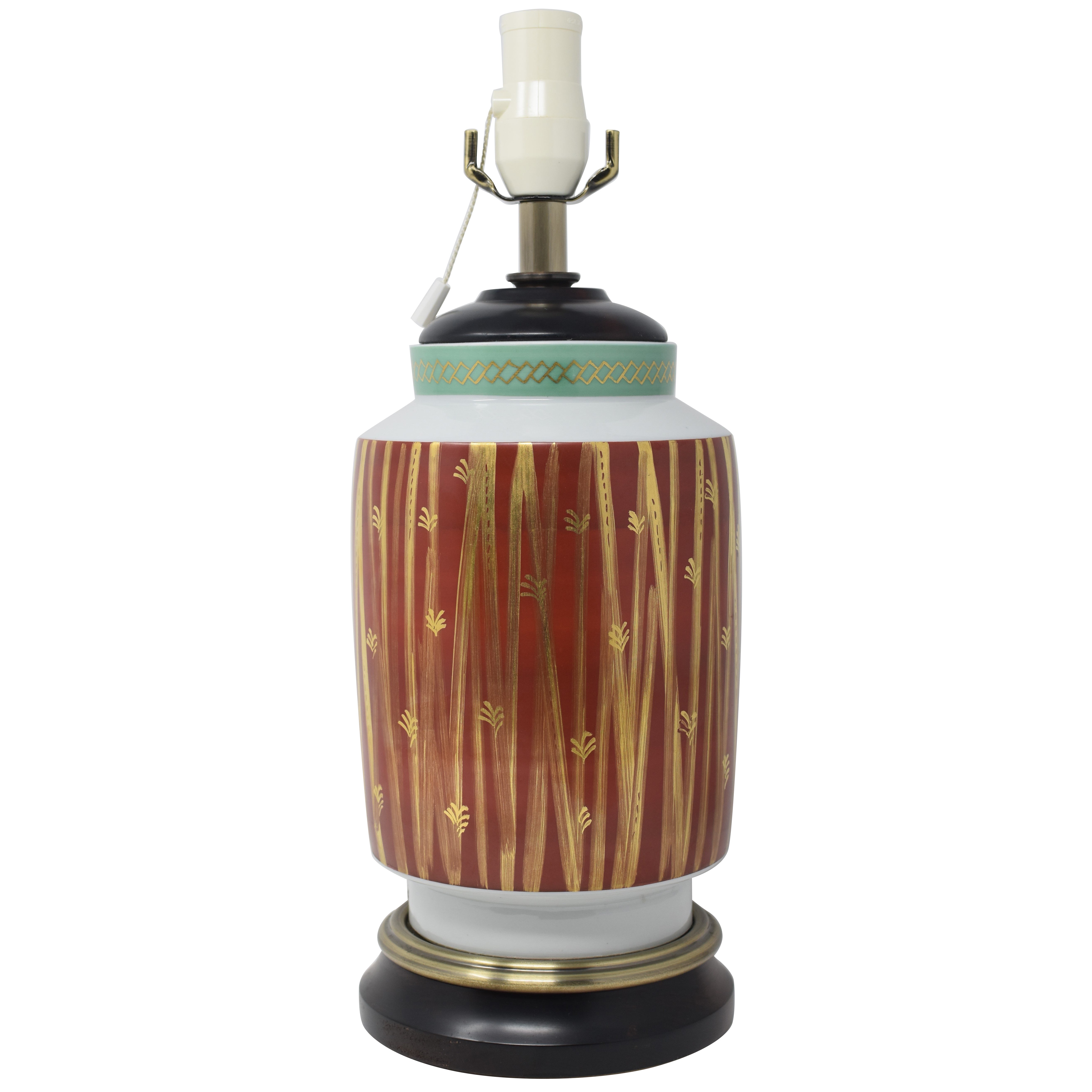 Japanese Porcelain Table Lamp at 1stDibs