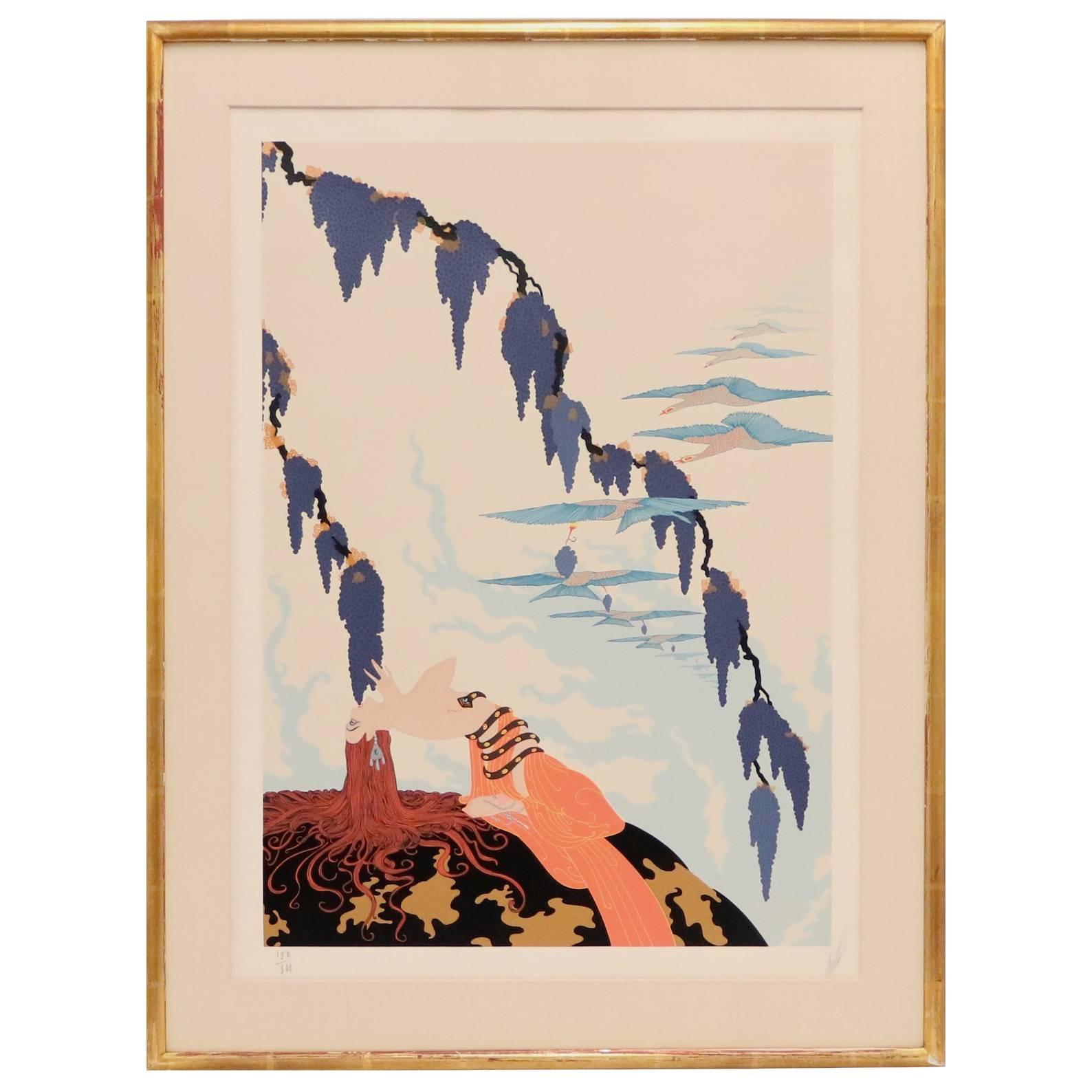 Erté serigraph “Vintage” at 1stDibs | erte serigraph