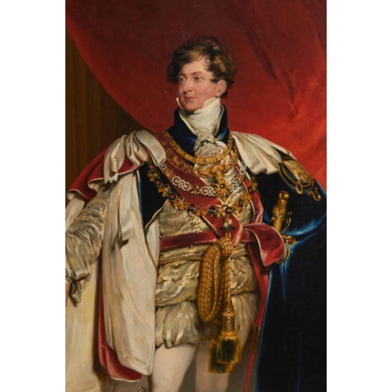 After Sir Thomas Lawrence, Coronation Portrait of King George IV at 1stDibs