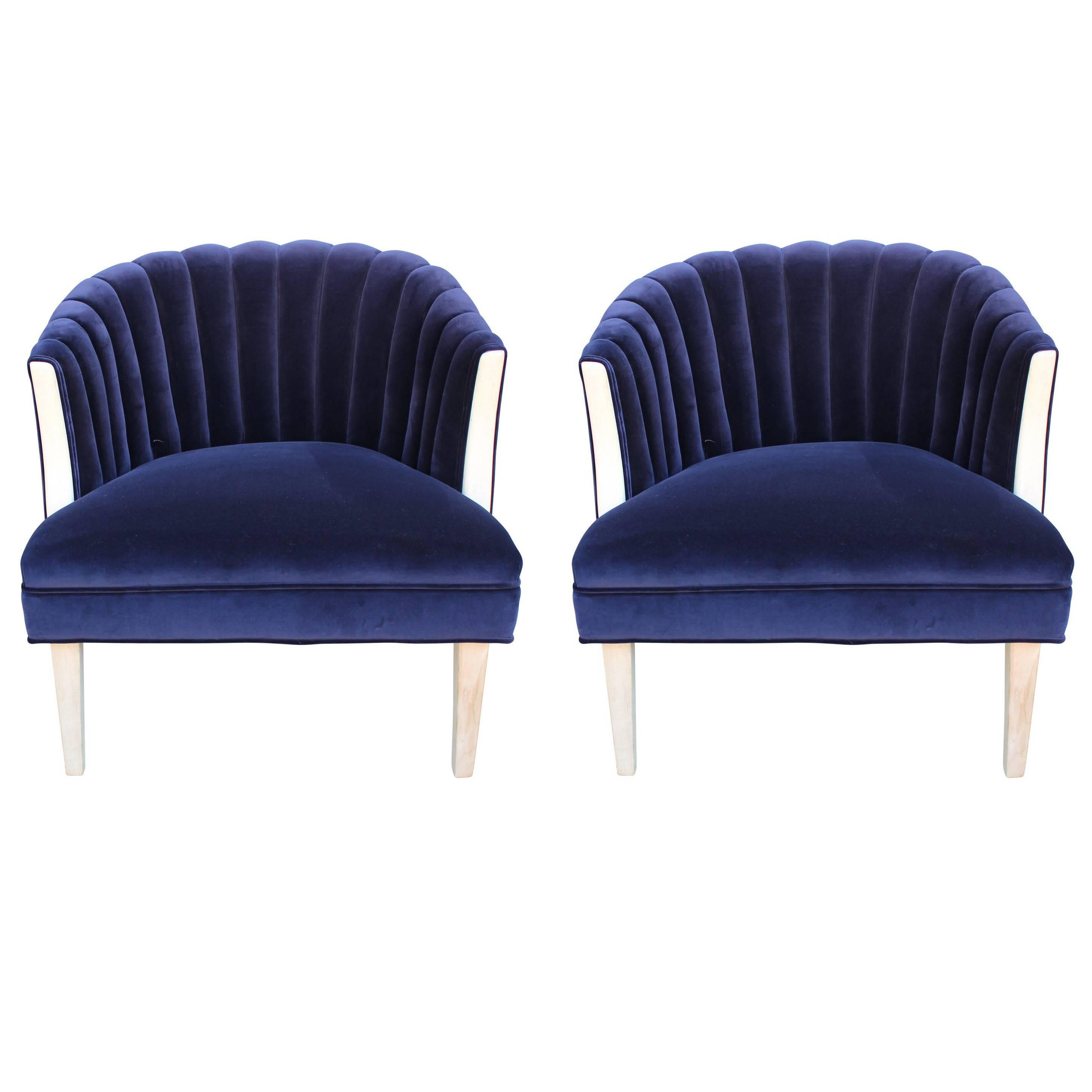 Beautiful Channel Back Chairs For Sale at 1stDibs