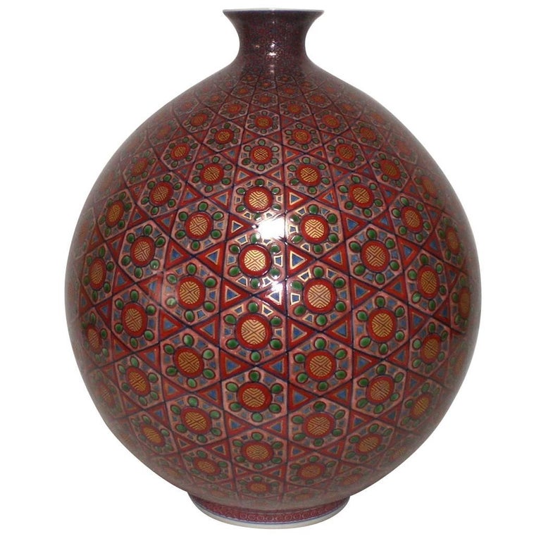 Large Antique Japanese Porcelain Planter Jardinere at 1stdibs