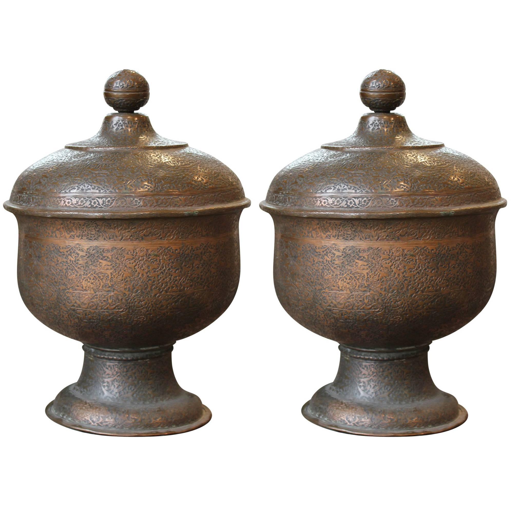 Copper Urns - 37 For Sale at 1stdibs