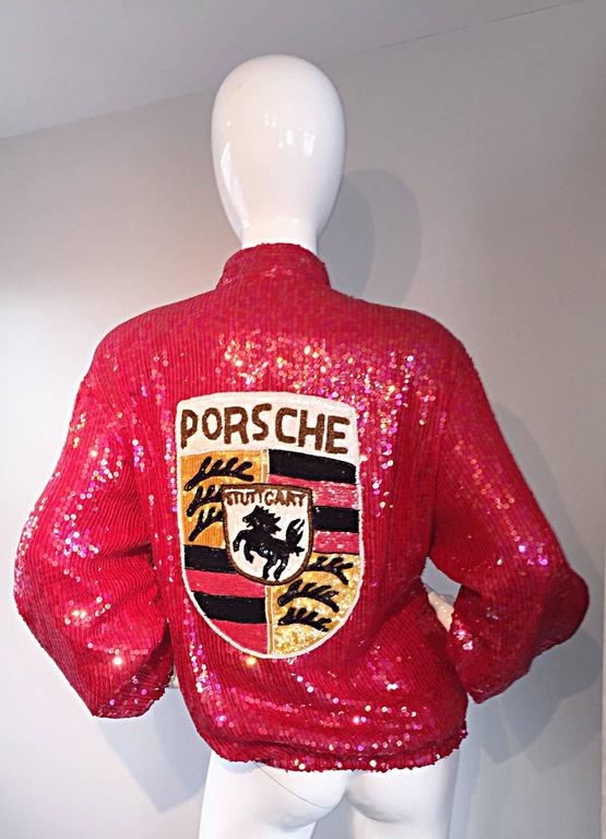 Rare Vintage Jeanette Kastenberg Porsche Sequin One - Off Sequin ...