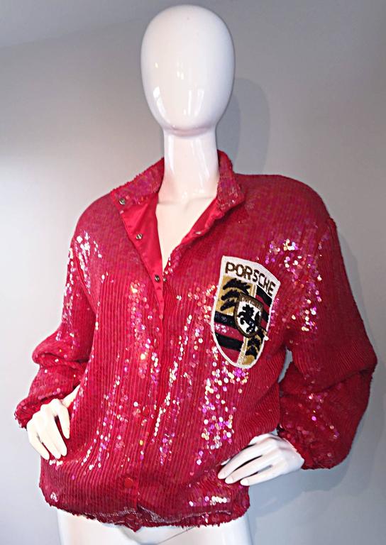 Rare Vintage Jeanette Kastenberg Porsche Sequin One - Off Sequin ...