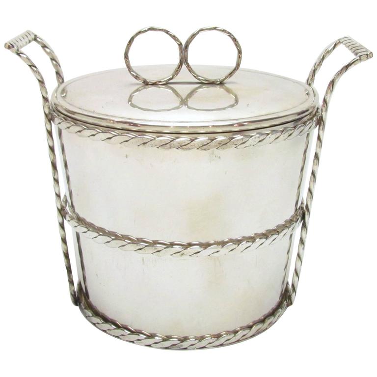 Vintage Circa 1960s Cartier Ice and Champagne Bucket, Italy at 1stDibs