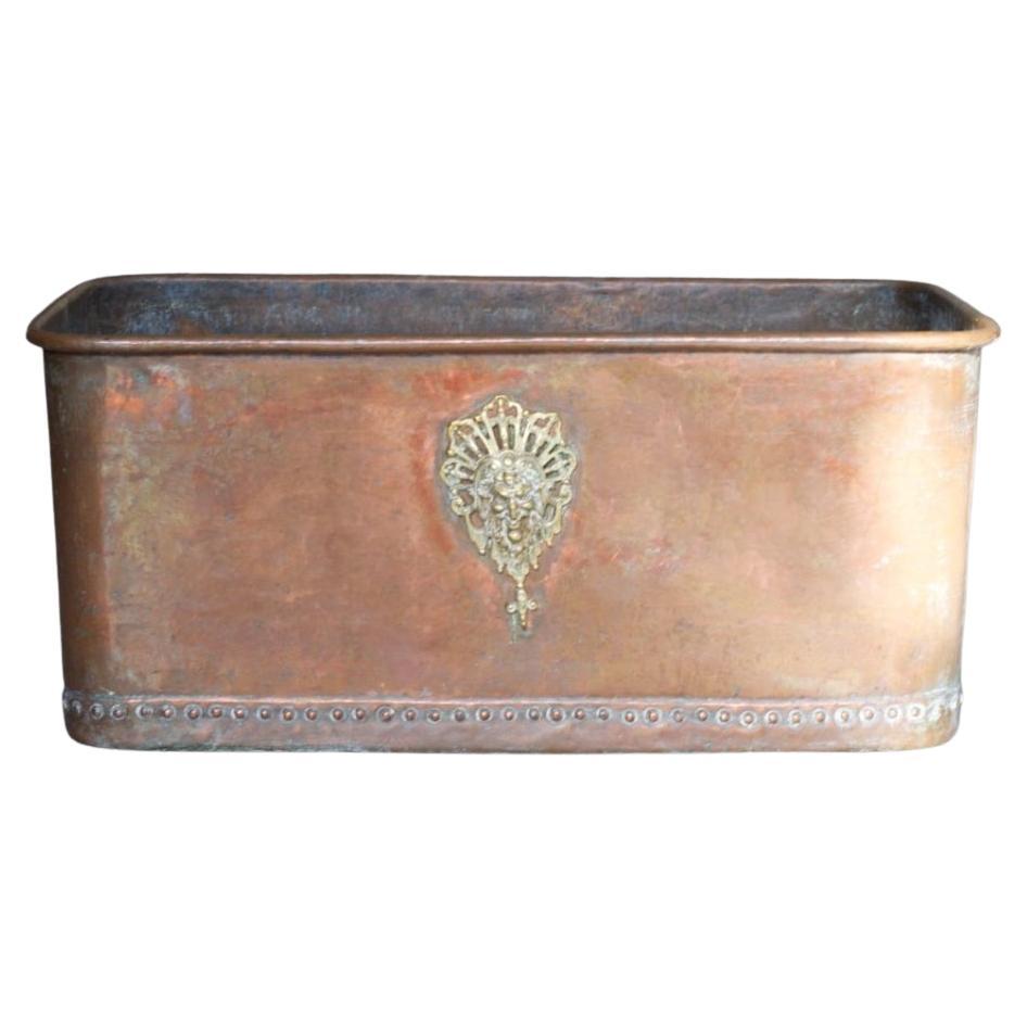 Antique Copper Tray Crafted by Sternauware New York Silent Butler For ...