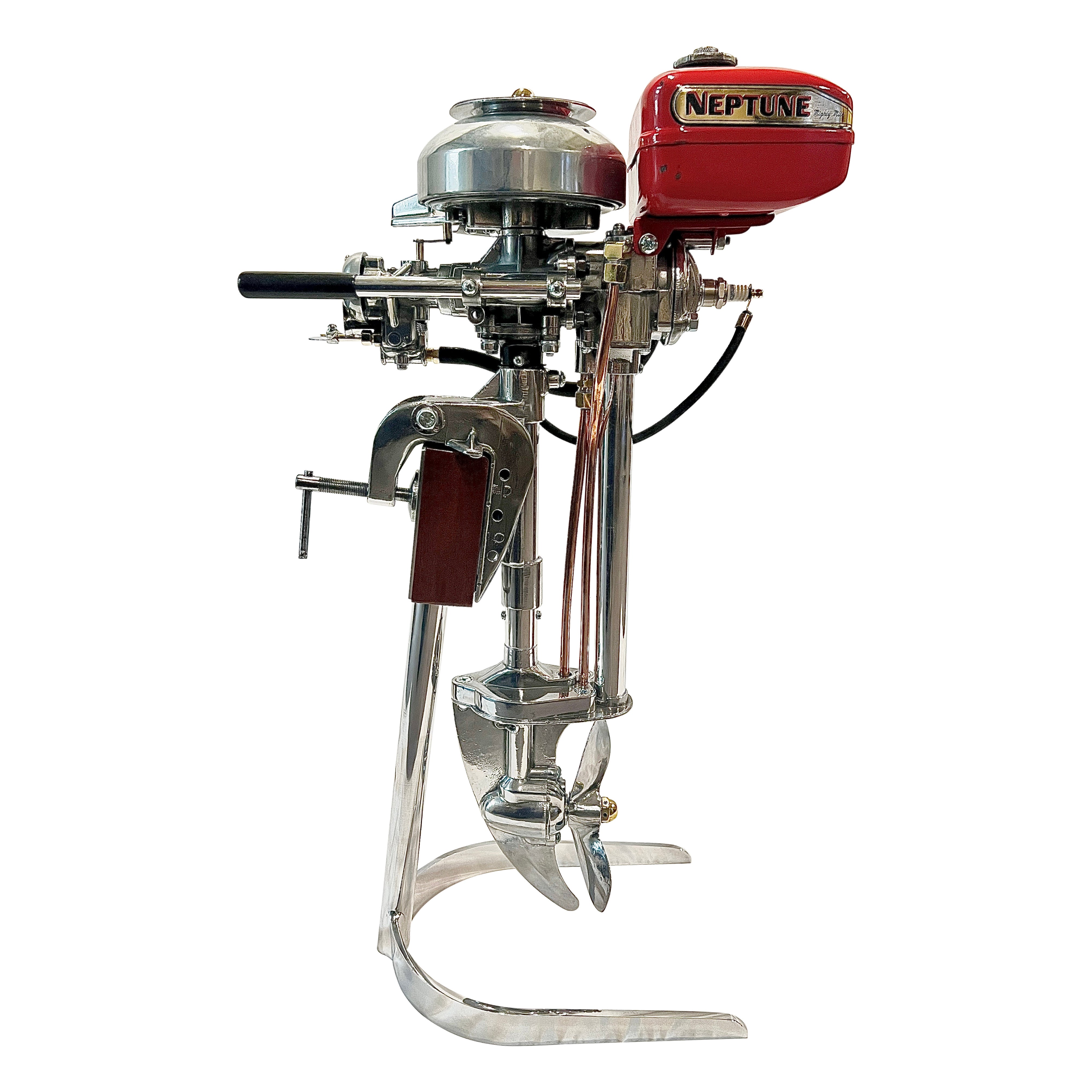 Estate 1950's American "Mighty Mite" Neptune Outboard Motor on Custom ...