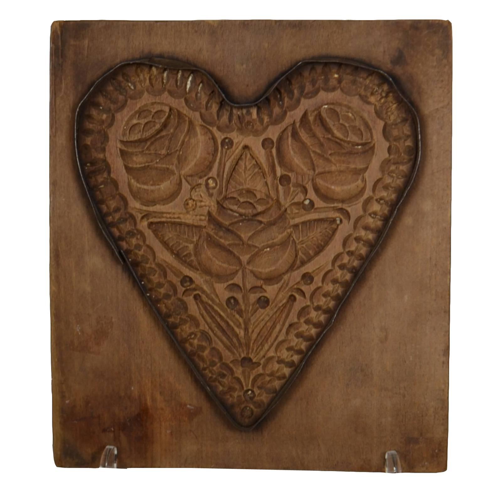 Wooden Gingerbread Mold at 1stDibs