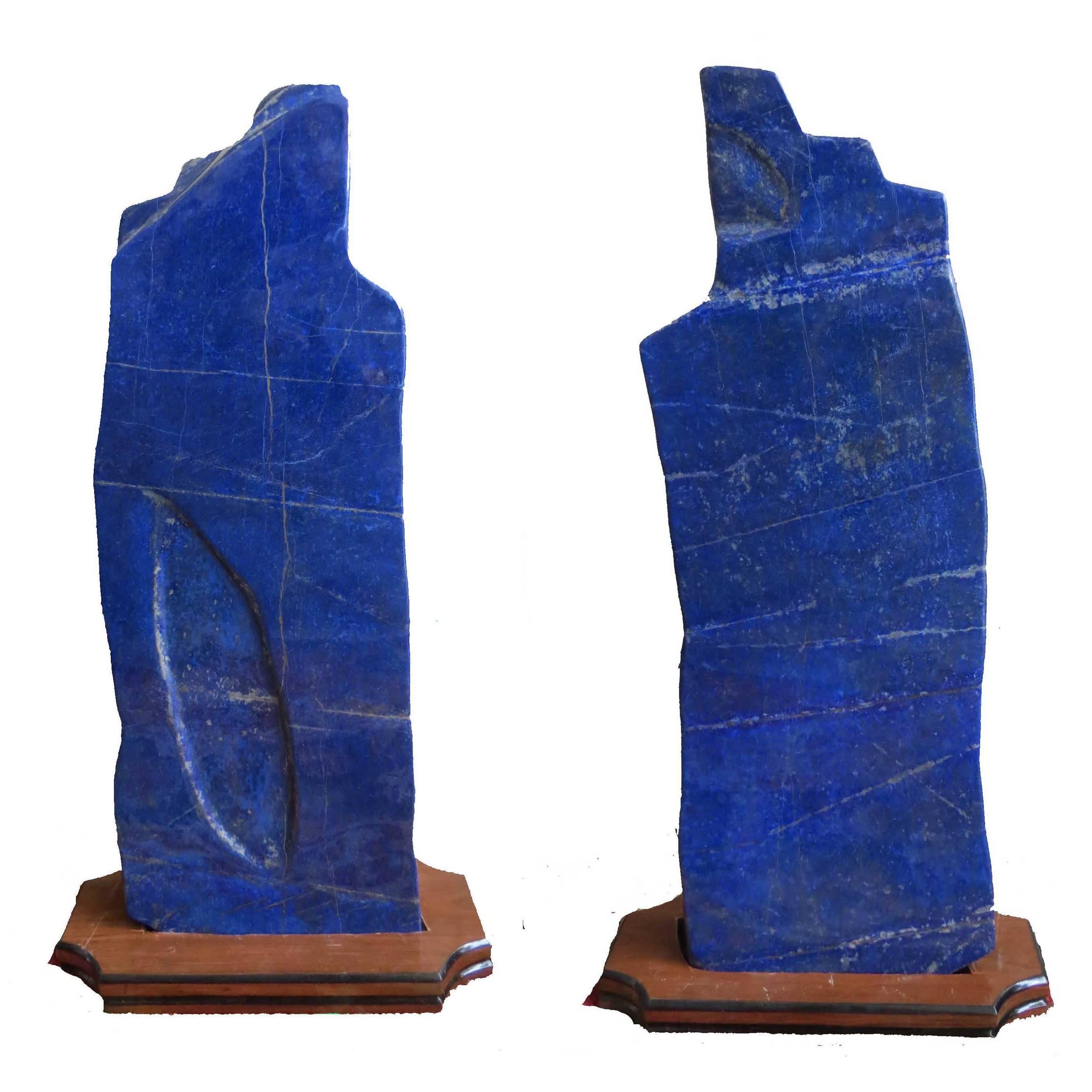 Lapis Lazuli (Specimen) Monumental Sculpture (contemporary) For Sale at ...