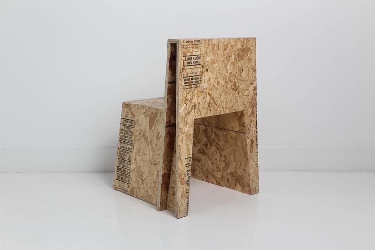 Chris Rucker, Saw Horse Chair, USA, 2016 For Sale at 1stDibs
