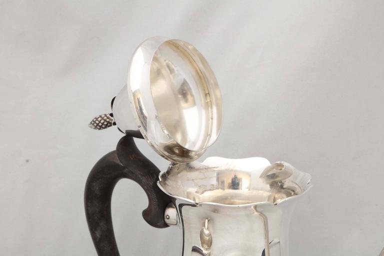 Sterling Silver American Colonial Style Three Piece Coffee or Tea Set ...