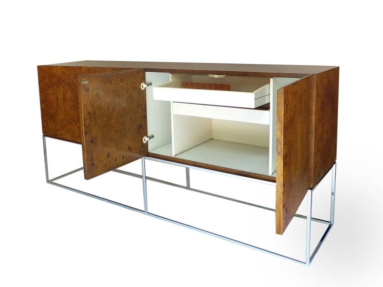Milo Baughman Console at 1stDibs