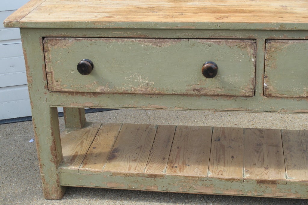 English Pine Server at 1stDibs