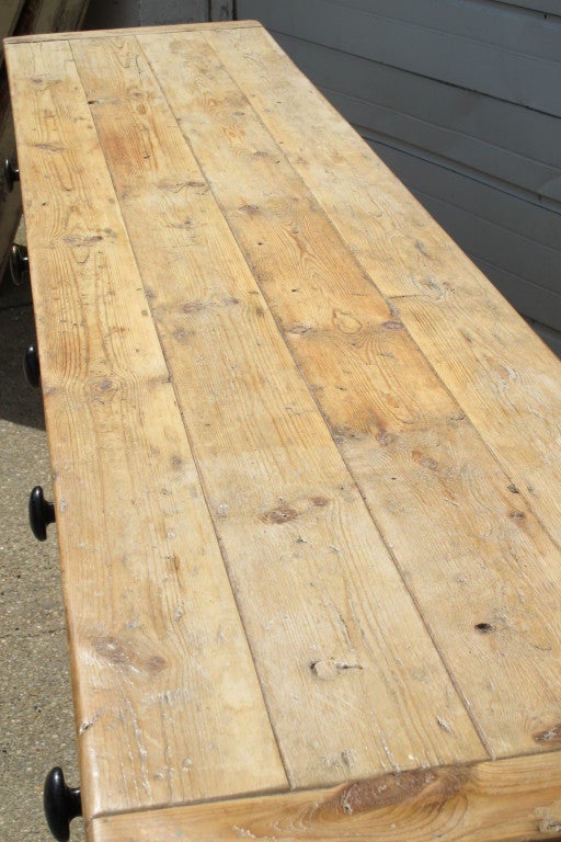 English Pine Server at 1stDibs