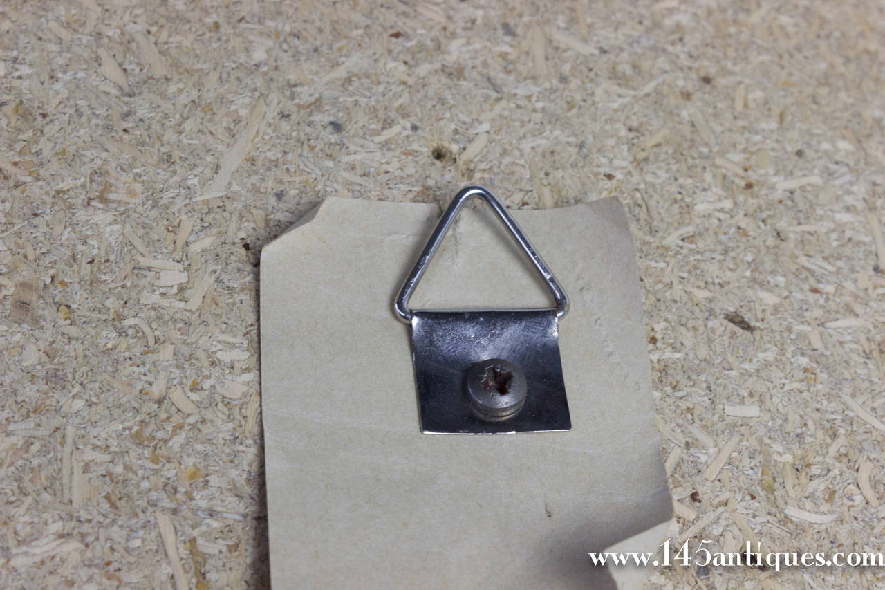 Trapezoid Italian Mirror with Rounded Corners in Metal Frame at 1stDibs ...