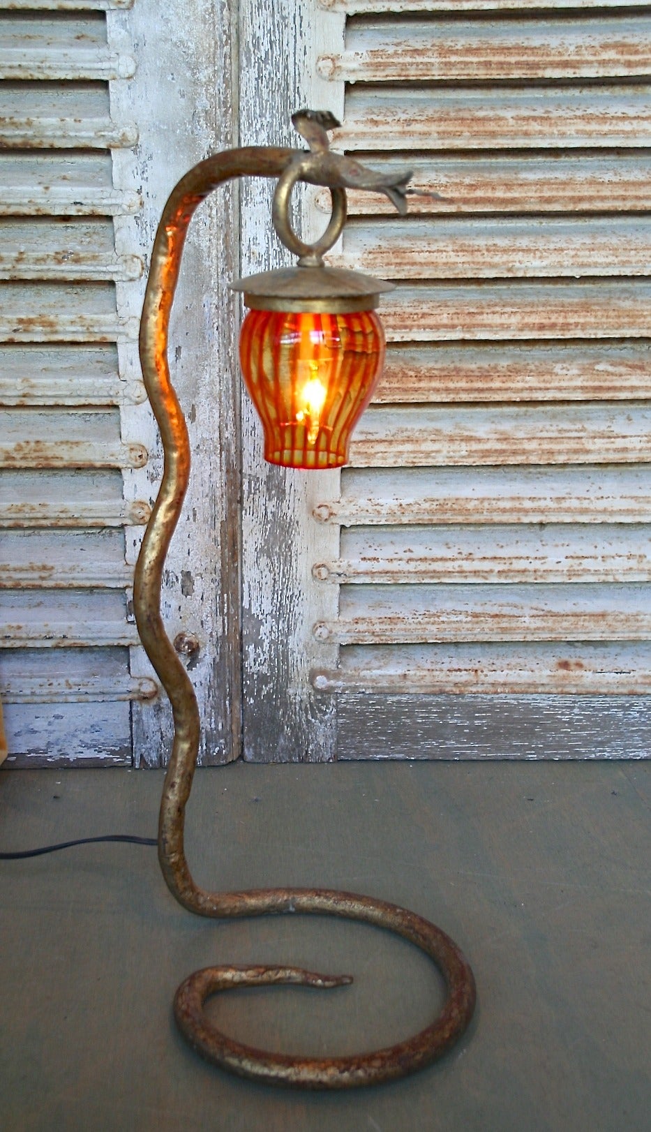 Snake Table Lamp - 21 For Sale on 1stDibs