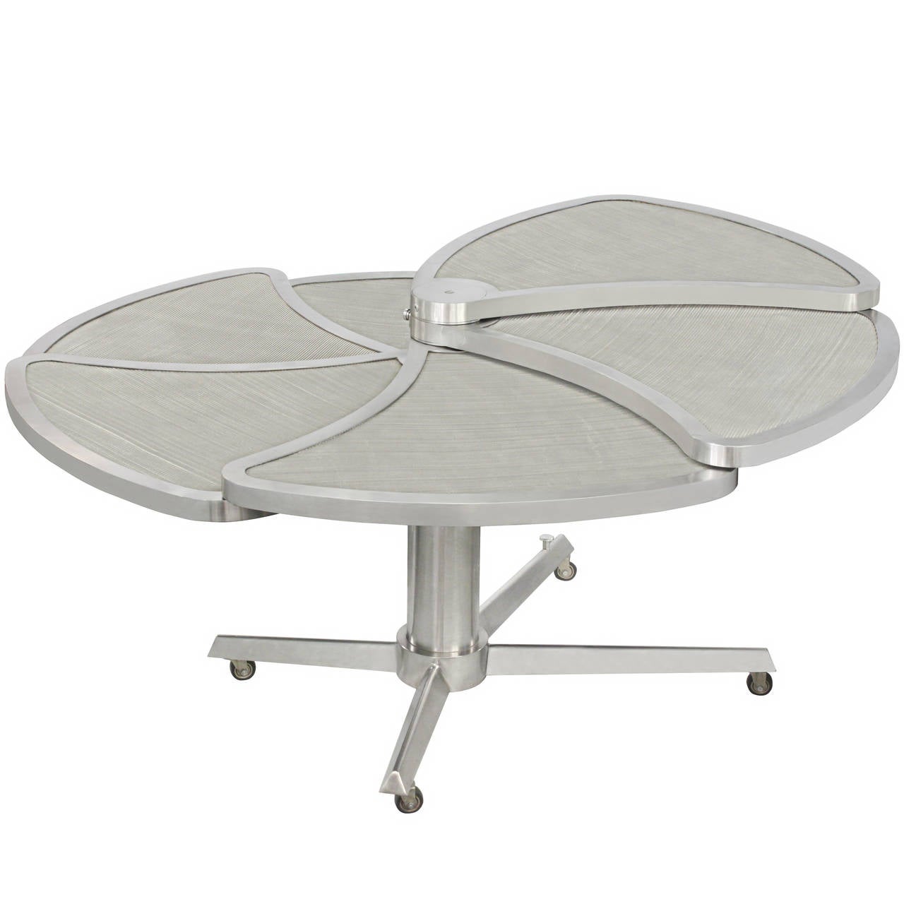 "Punto '83" Table in Stainless Steel by Gabriella Crespi For Sale at ...