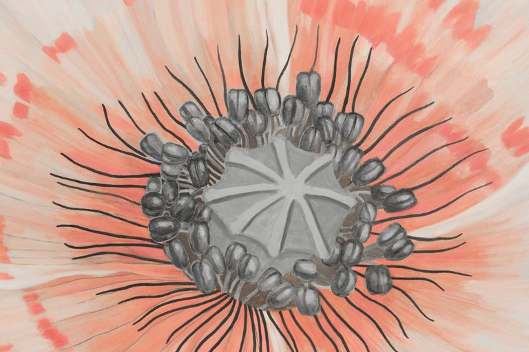 Large "Demeter (Poppy)" Painting by Buffie Johnson at 1stDibs