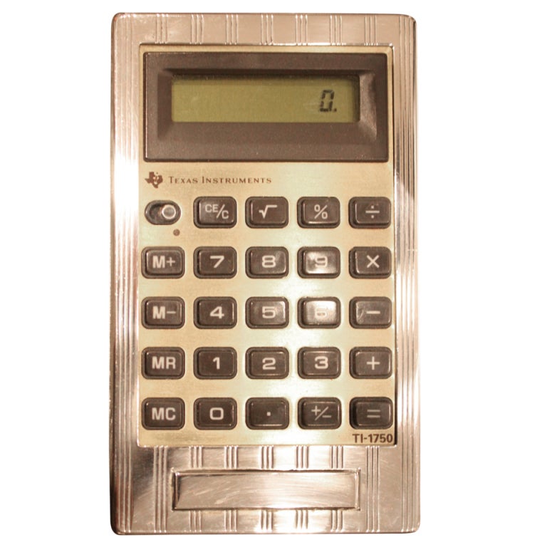 Fabulous Cartier Sterling Silver Calculator at 1stDibs | sterling ...