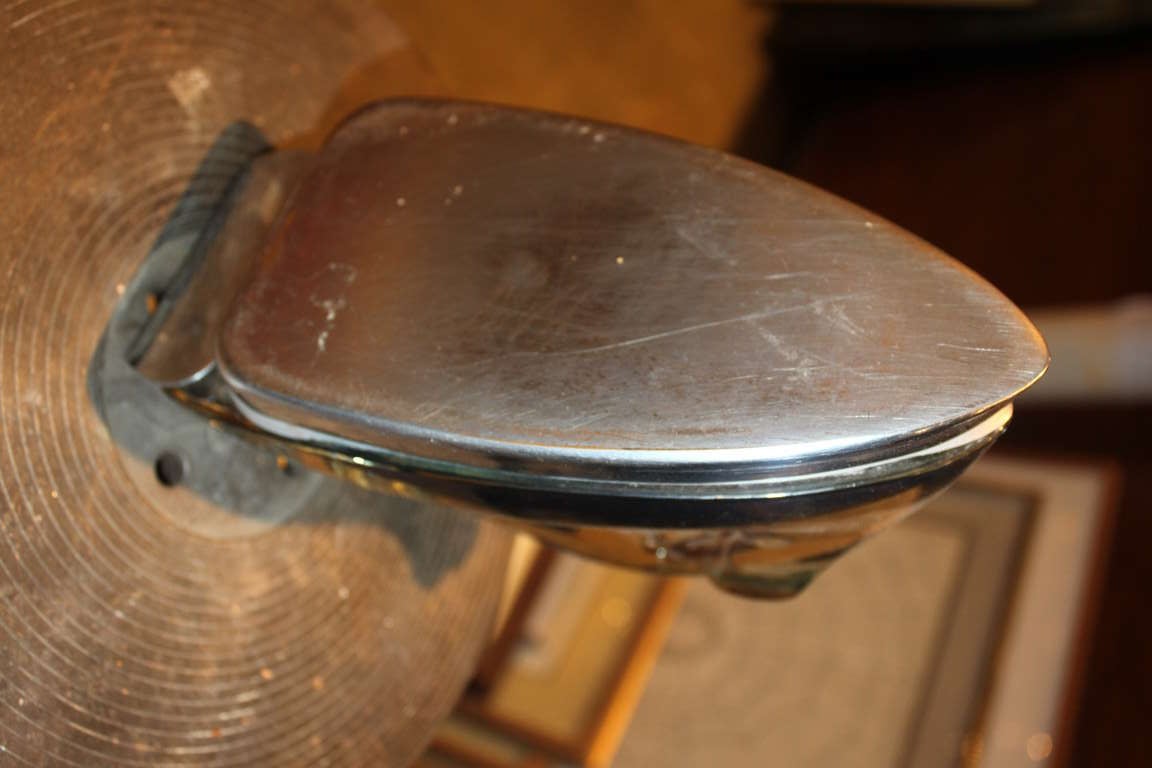 Rare Fantastic Blue Pyrex Saunders" Silver Streak" iron 1946 at 1stDibs ...