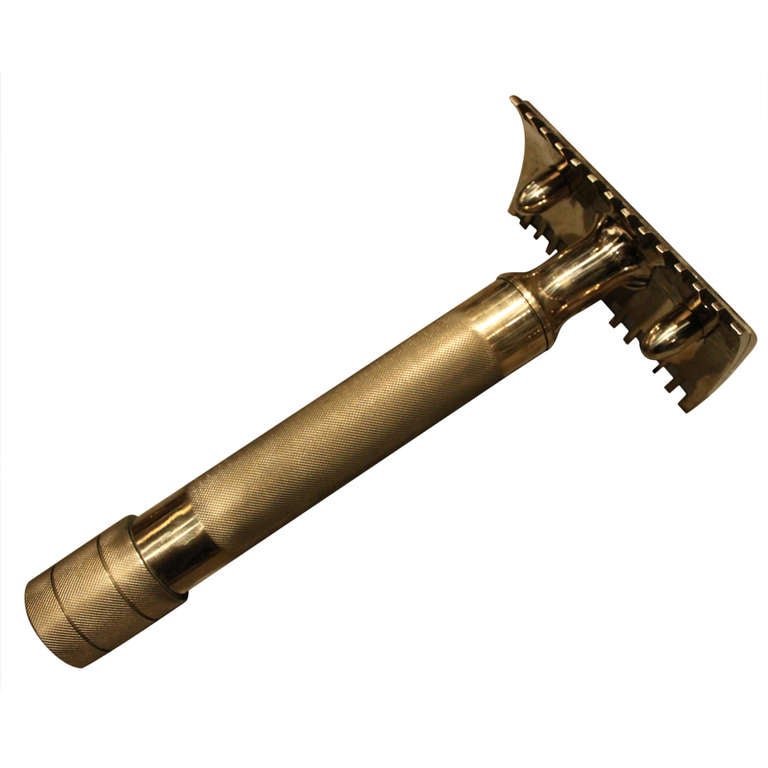 Giant Bronze Razor Sculpture For Sale at 1stDibs