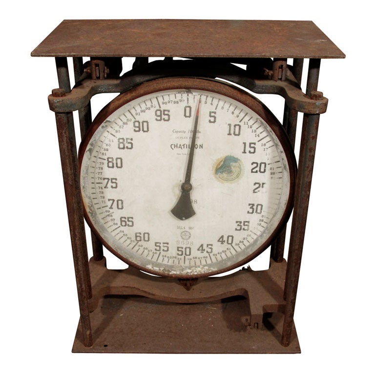 Incredible Pair of Vintage Train Scales at 1stDibs