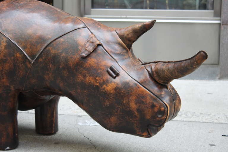 Giant Abercrombie Rhino Bench For Sale at 1stDibs