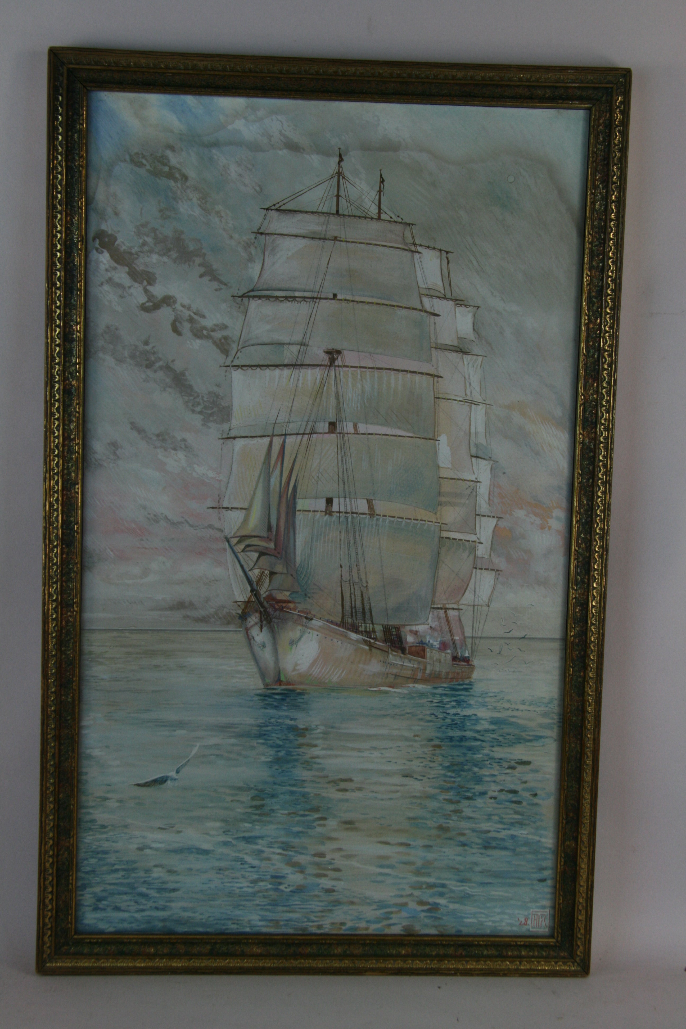 Clipper Painting - 18 For Sale on 1stDibs