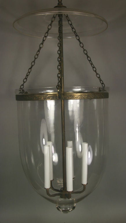 Large-Scale Glass Bell Jar at 1stDibs