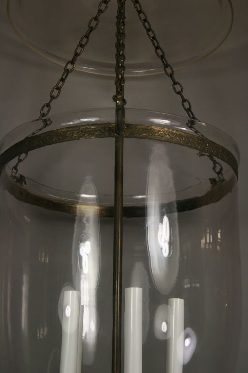 Large-Scale Glass Bell Jar at 1stDibs