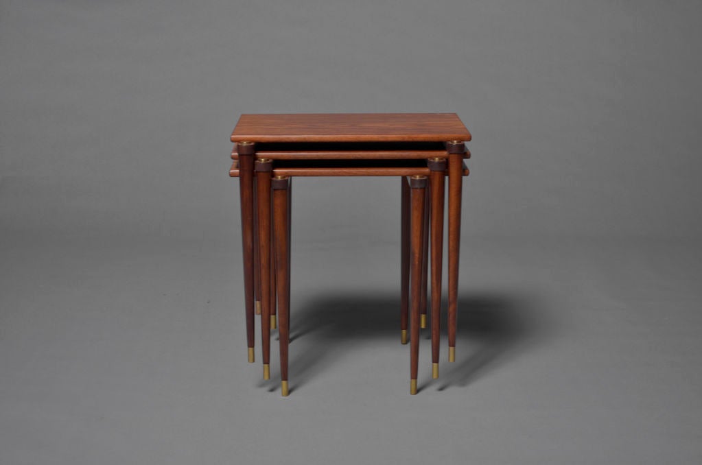 A Set of Three Stacking Tables at 1stdibs