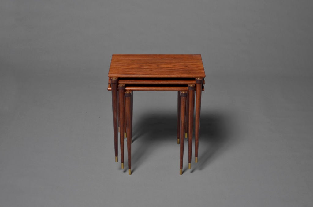 A Set of Three Stacking Tables at 1stdibs