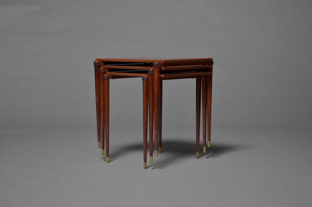 A Set of Three Stacking Tables at 1stdibs